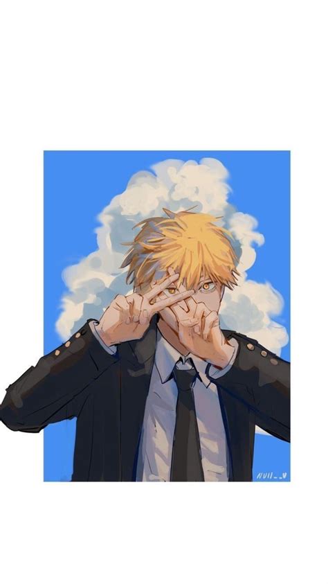 Denji Character Art Sketches Art Reference