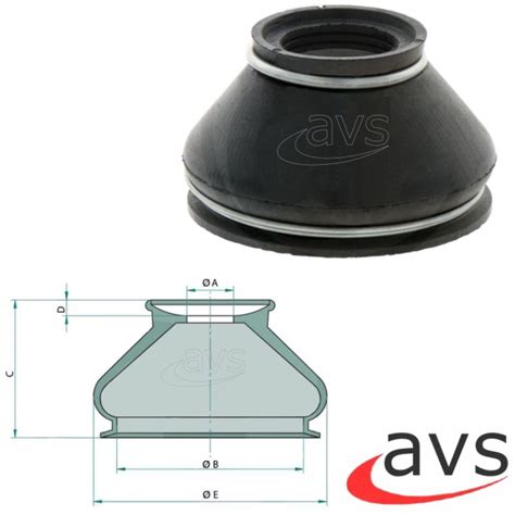 AVS Center Shop Staubkappe 17 x 38 Staubmanschette für Lenkstangen