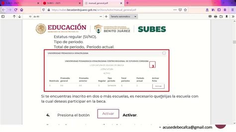 C Mo Activar Mi Ficha Escolar En Subes Youtube
