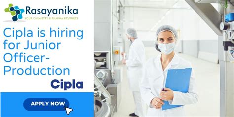 Junior Officer Role At Cipla Latest B Pharm Jobs Apply Now