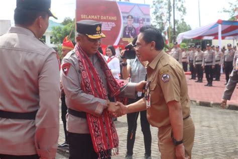 Wakili CSWL Sekot Roring Sambut Kunjungan Kapolda Sulut Kanal Metro