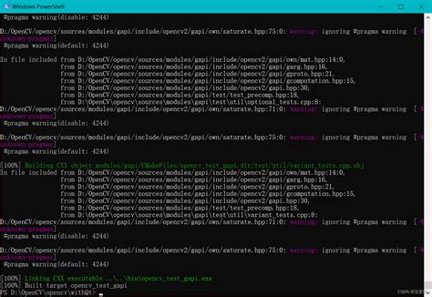 qt5 14 opencv4 1 cmake3 22配置 mingw32 make [makefile 165 all] error 2 csdn博客