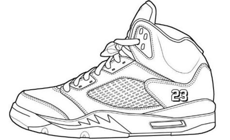 Nike Shoes Coloring Pages At GetColorings Free Printable