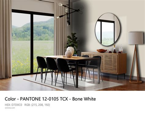 About PANTONE 12 0105 TCX Bone White Color Color Codes Similar