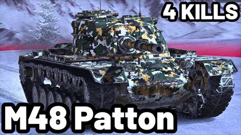 M Patton K Damage Kills Wot Blitz Pro Replays Youtube