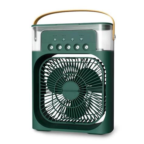 Refrigerador De Ar Ventilador Umidificador Portátil Led