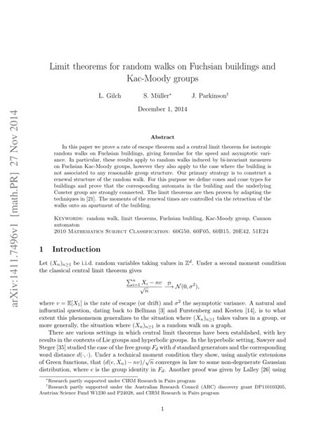 pdf limit theorems for random walks on fuchsian buildings and kac moody groups
