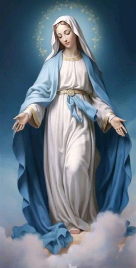 Pin By Anna On Immagini Mother Mary Images Mother Mary Pictures