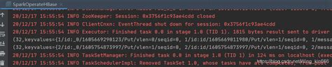 intellij idea编写maven搭建的spark程序读取hbase数据 hbase retrieve cluster id failed csdn博客