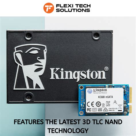 KINGSTON KC600 MSATA SSD Up To 1024G 550 520MB S Flexi Tech
