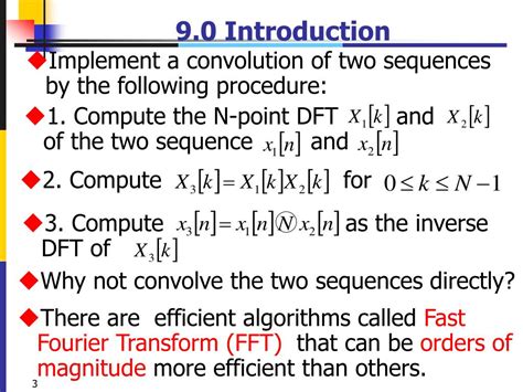ppt chapter 9 computation of the discrete fourier transform powerpoint presentation id 6801484