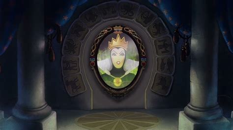 Disney Villains Evil Queen Reveal Snow White Mirror Demo YouTube