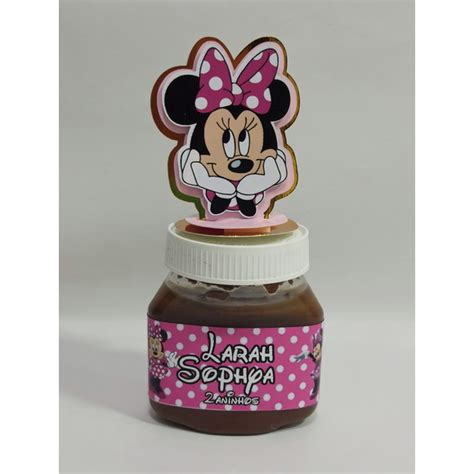 Kit 10 Apliques 10 Rótulos para Pote de Nutella Elo7