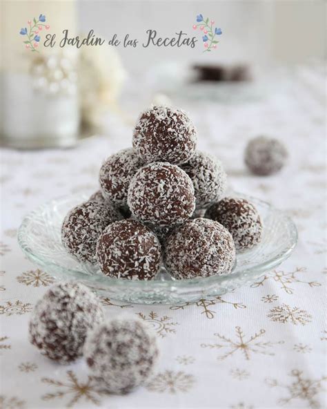 Trufas Saludables De Chocolate Y Coco Receta F Cil Y Rica