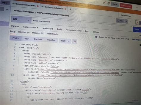 Not Able To Access Data Using Authentication In Postman Help