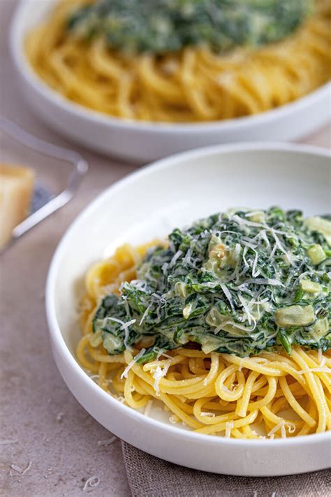Spaghetti Boursin Met Spinazie Eten Met Danielle