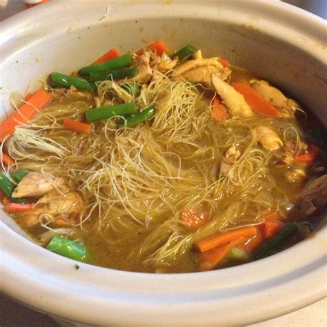 Chicken Soup With Vermicelli Noodles Acoking
