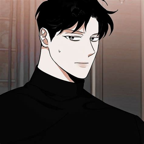 An Anime Character With Black Hair And White Eyes Wearing A Black