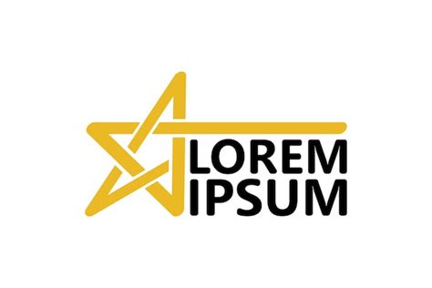 Vetor De Design De Modelo De Logotipo Estrela Vetor Premium