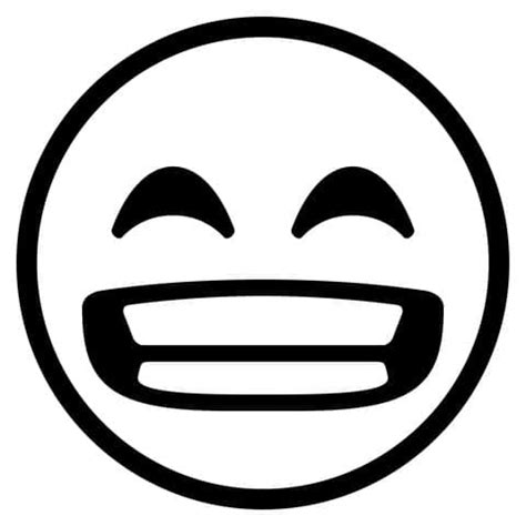 Desenhos De Emoji Muito Simples Para Colorir E Imprimir ColorirOnline