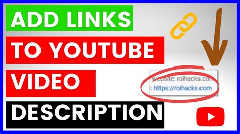 how to add clickable links to youtube video description [in 2023] youtube