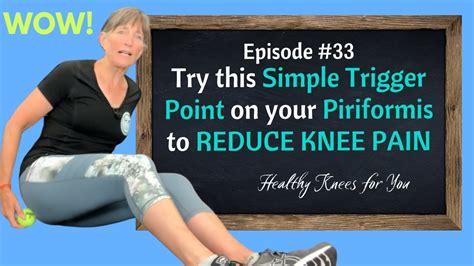 How To Release Your Piriformis Muscle Reduce Knee Pain YouTube