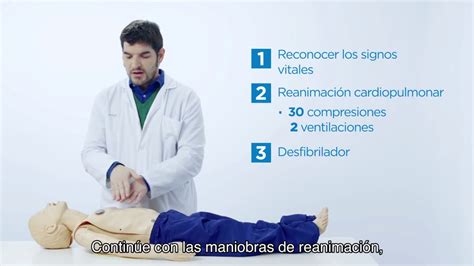 Reanimación cardiopulmonar pasos a seguir YouTube