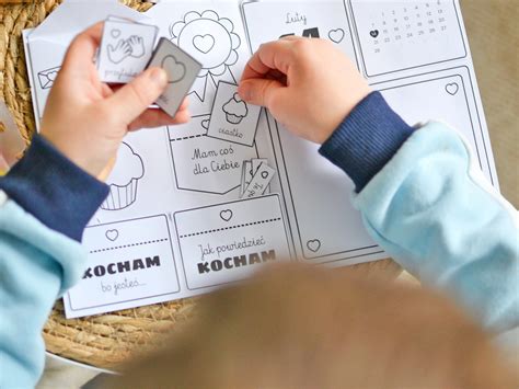 Lapbook Na Walentynki Do Druku Karty Pracy I Planery Do Druku