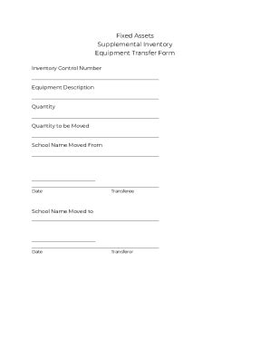 Fillable Online Fa Oregonstate Eduex4 Fixed Asset Transfer FormEx4