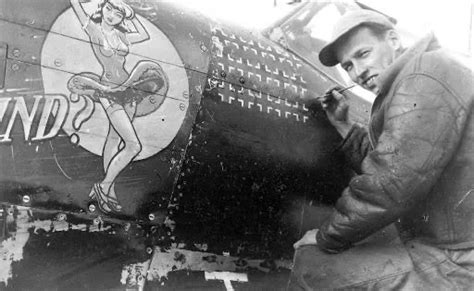 Nose Art Art By Pilots During WWII DailyArt Magazine Aircraft