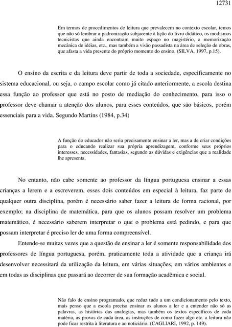 A IMPORTÂNCIA DA LEITURA NOS ANOS INICIAIS PDF Free Download