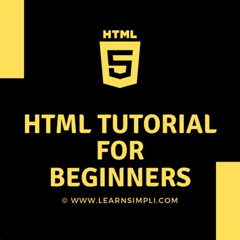 HTML Complete Tutorial For Beginners Archives Learn Simpli