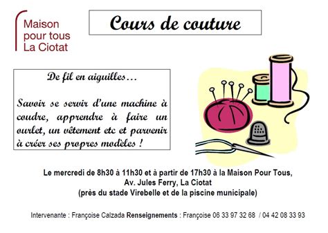 Cours De Couture