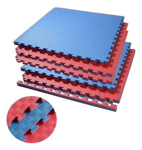 Piso Tatami Goma Eva Encastrable 1x1m 2cm Gimnasio Sportex Cuotas