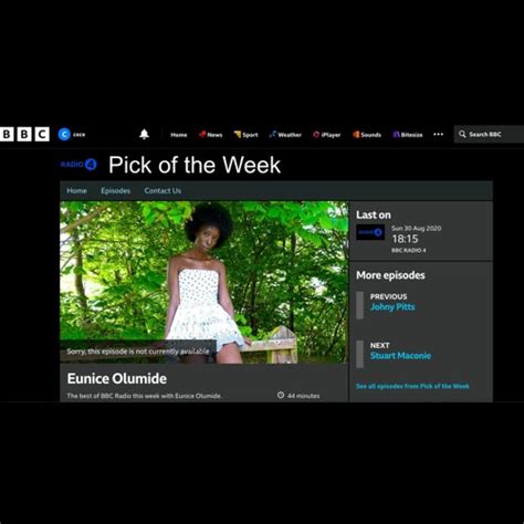 Stream Eunice Olumide On Pick Of The Week BBC Radio 4 By DJ Eunice