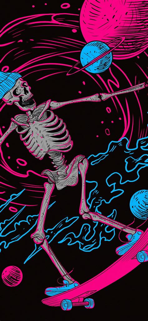 Update 85 Purple Skeleton Aesthetic Wallpaper Super Hot In Cdgdbentre