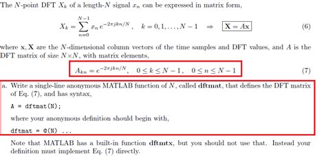 solved the n point dft x k of a length a signal x n can be