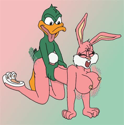 Rule 34 Anthro Babs Bunny Duck Female Fur Furry Male Mammal Plucky Duck Rabbit Straight Tagme