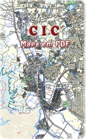 Mapa Do Bairro Cidade Industrial De Curitiba Cic