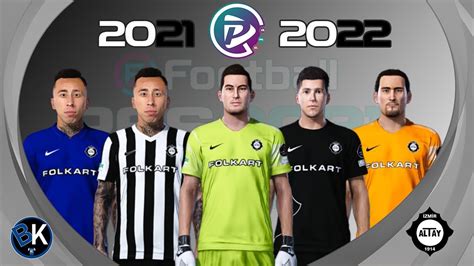 PES 2021 Altay 2021 2022 Sezon Formaları Kits PES 2020 PC YouTube