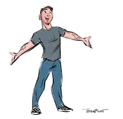 Pin By Pao Pankeke On Thompson Cartoon Body Character Design