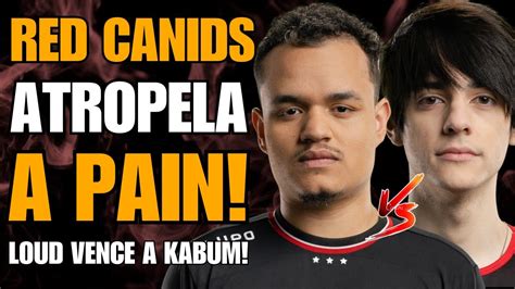 RED CANIDS ATROPELA A PAIN LOUD Vence a SUPER KABUM Comentário PÓS