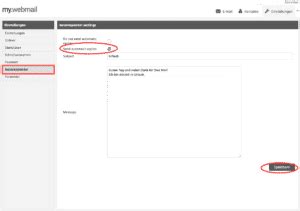 Webmail Outofoffice Euregio Net AG
