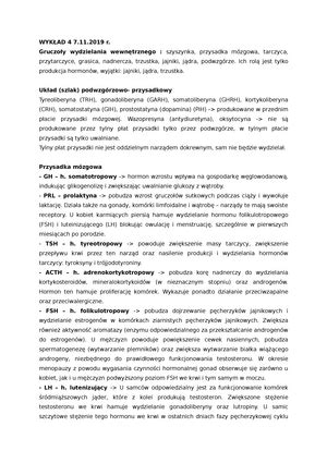 Wykład etologia 6 Notatki z wykładu 6 WYKŁAD 6 05 12 r