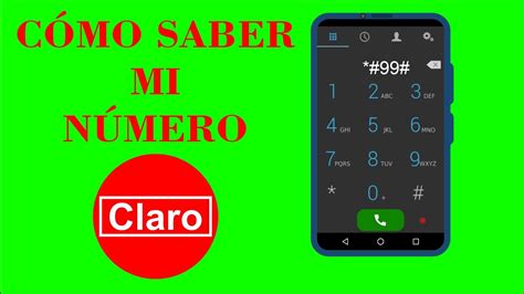 Cómo saber tu número de Claro Cual es mi número de Chip claro SI