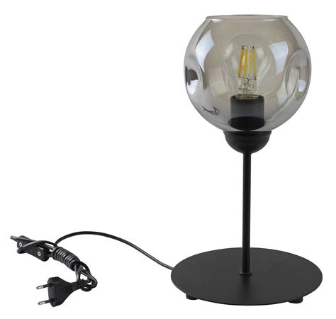 Lampka Nocna Biurkowa Sto Owa Edison Szk O Loft Lampka Rurka Szk O