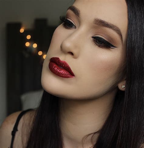 Red Glitter Lips All Things Beauty Glitter Lips Red Glitter