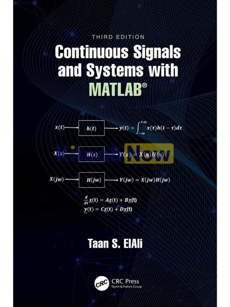 Continuous Signals And Systems With Matlab Rd Edition Kitaabnow