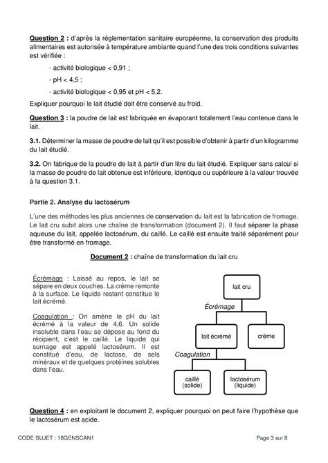 Brevet Physique et SVT Amérique du Nord 2018 Sujet AlloSchool