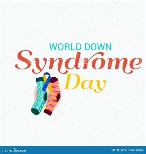 Dia De S ndrome De Down Do Mundo Ilustração Stock Ilustração de luta